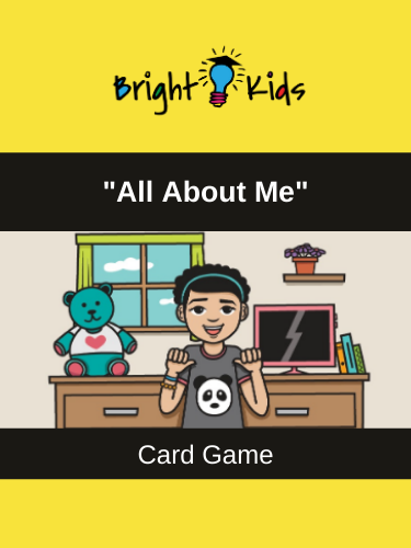 "All About Me" Card Game (Pre-K & Kindergarten) – Bright Kids Publications